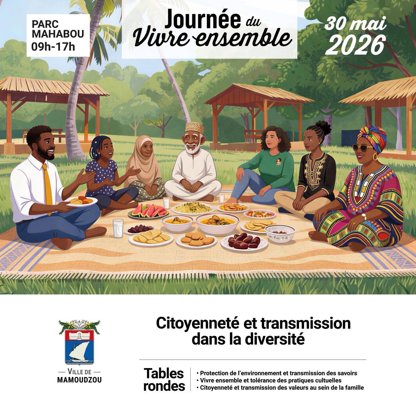 La Journée du vivre-ensemble à la Ville de Mamoudzou : Un grand ...